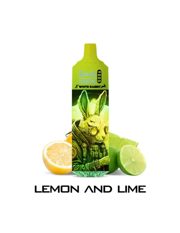 Lemon Lime – RandM TORNADO & White Rabbit – 9000 puffs - Premium vape ...